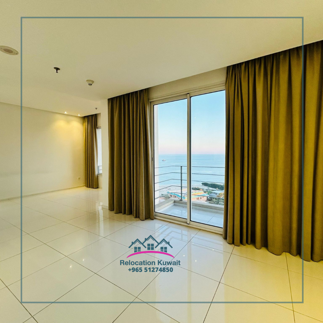 3 bed sea view penthouse for rent in Salmiya, Kuwait – Relocation Kuwait